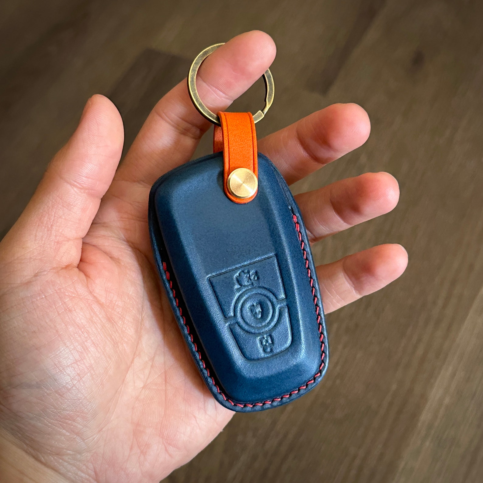Ford Key Cover for Mustang Mach-e, Remote Holder, Leather Key Case, Key ...