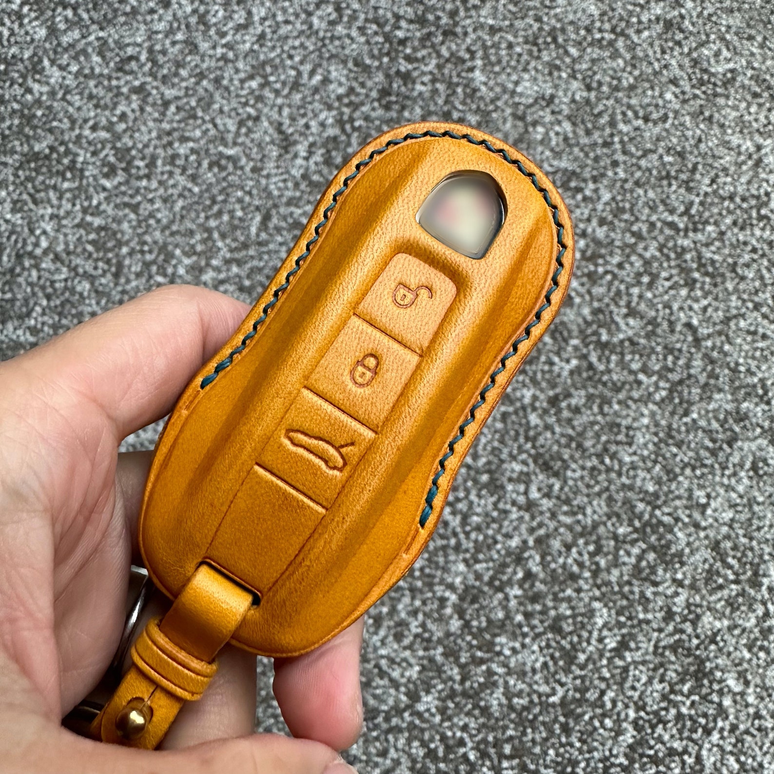 Porsche Key Fob Cover Taycan Macan Cayenne Panamera Boxster Cayman 911 ...