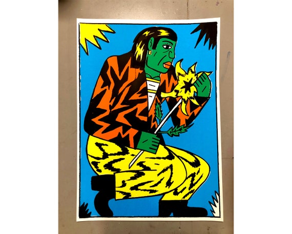 Screenprint 5 Layers Thick 300 Grams Munken Paper - Etsy