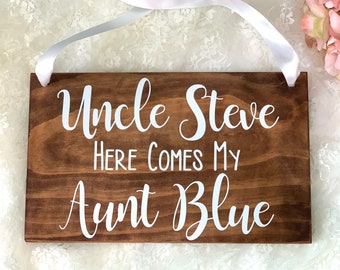 Uncle Wedding Sign | Etsy
