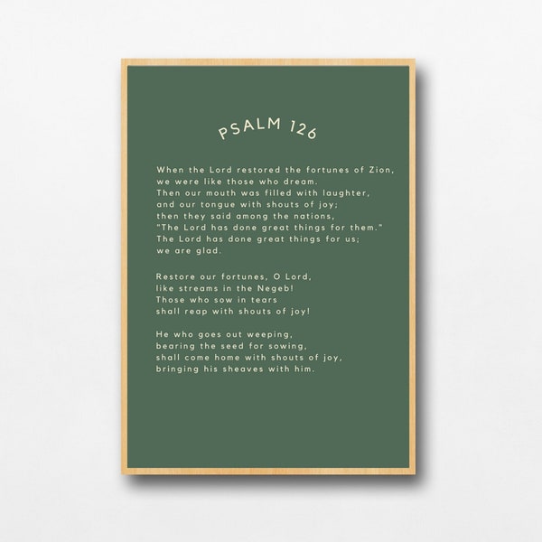Psalm - Etsy