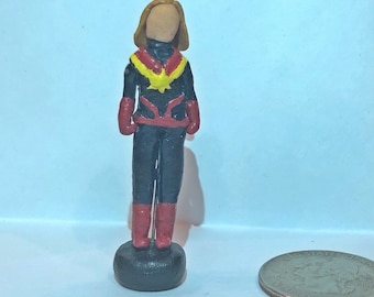 Clay Superhero Figurine - Etsy