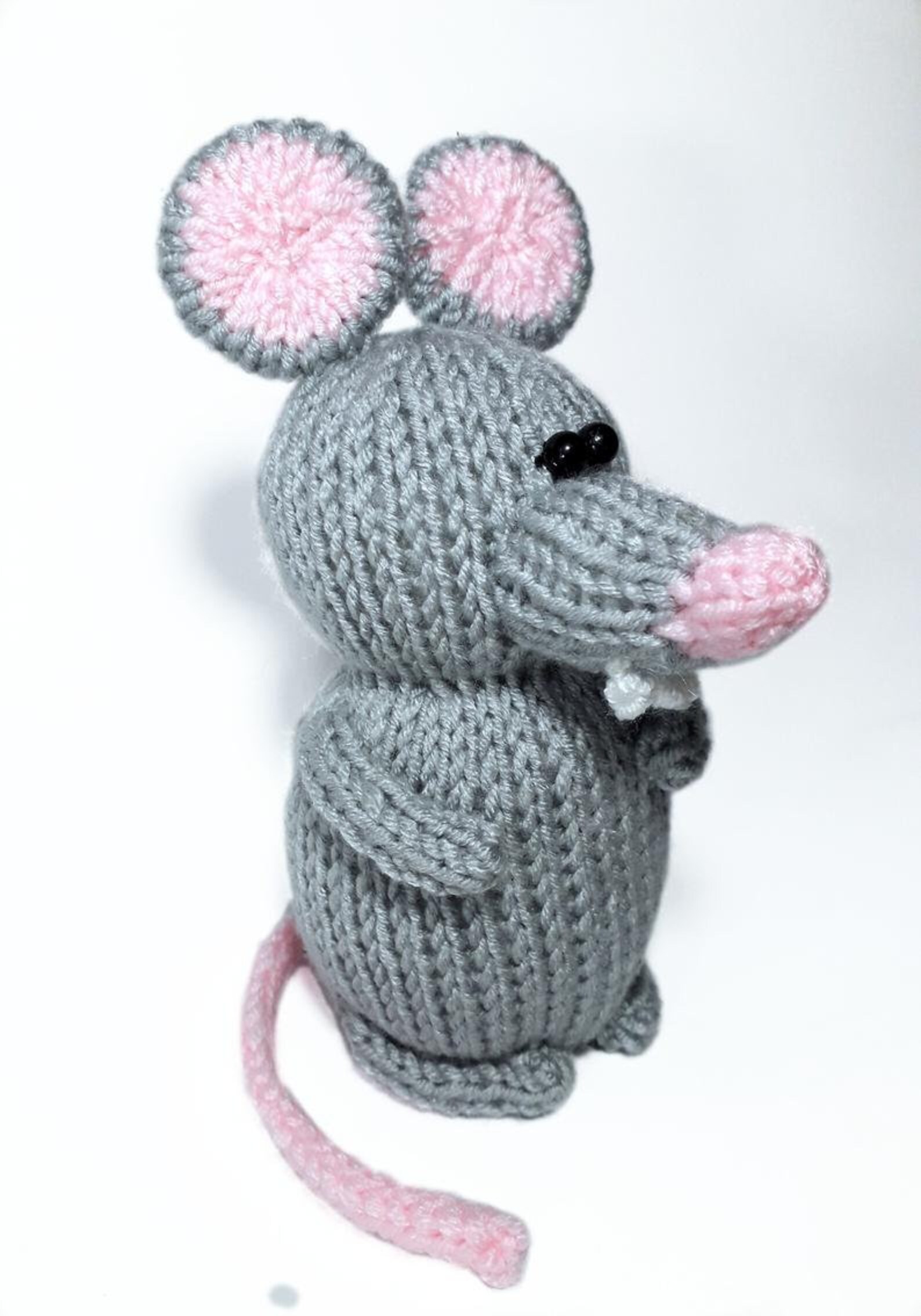 PDF File PATTERN Knitted Mouse, Knitting Rat Toy Mouse Pdf Tutorial Toy ...