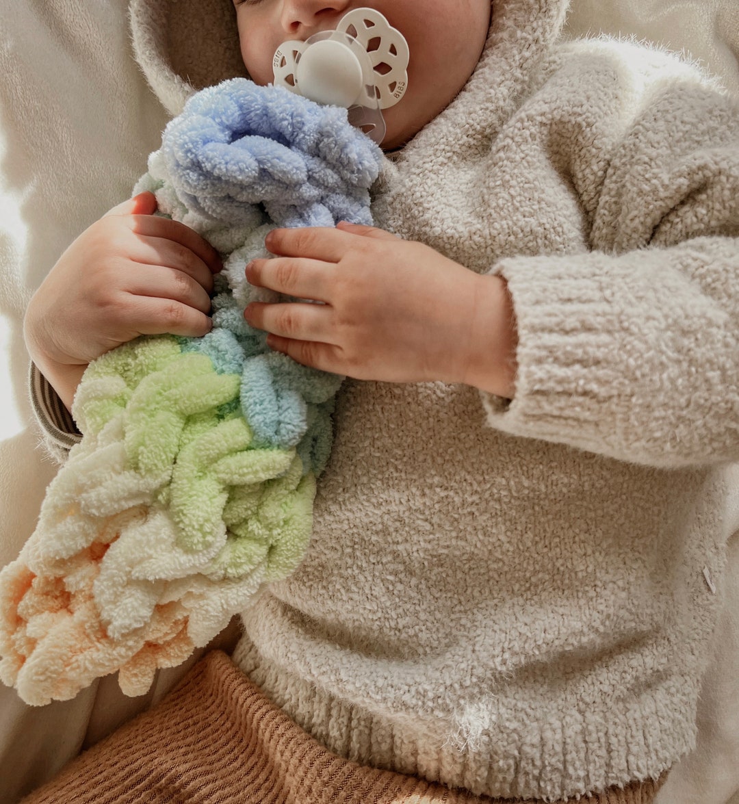 Super Soft Baby Comforter Blanket, Comfort Blanket, Handmade Cuddly ...