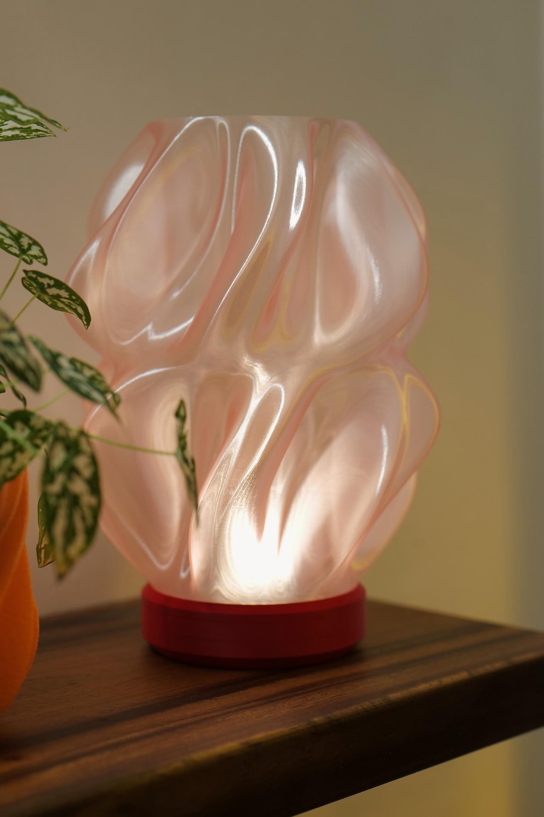 Nebula Pinky Shade | Luminous Veil | Pink Crystal Frost Silk Flow ...