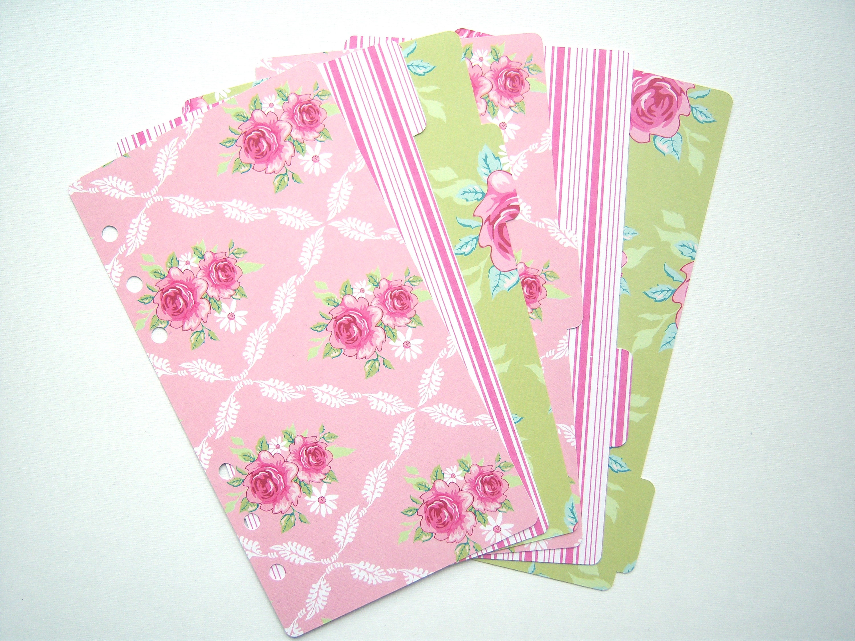 Dividers Register Divider for Appointment Calendar Planner A6 Format ...