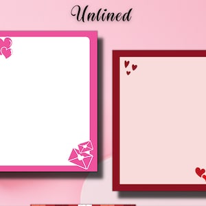 Printable Valentine's Day Stationery Valentine's Day Letter Writing ...