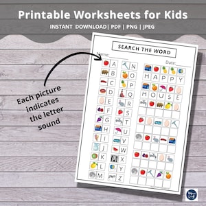 Spelling Practice | Printable Worksheets for Kids in Preschool ...