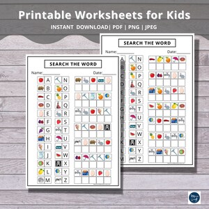 Spelling Practice | Printable Worksheets for Kids in Preschool ...