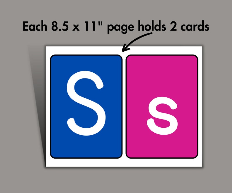 Alphabet Flashcards, Alphabet Uppercase and Lowercase Letters, Alphabet ...