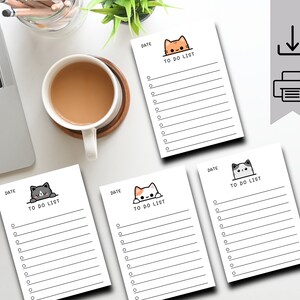 To Do List Notepads 7x10 Notepads Cute to Do List Memo Pad Cute Notepad ...