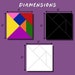 Printable Tangrams/puzzle Activity for Preschool, Kindergarten and ...
