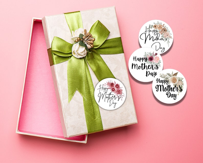 Printable Mother's Day Stickers, Mother's Day Gift Tags, Instant ...