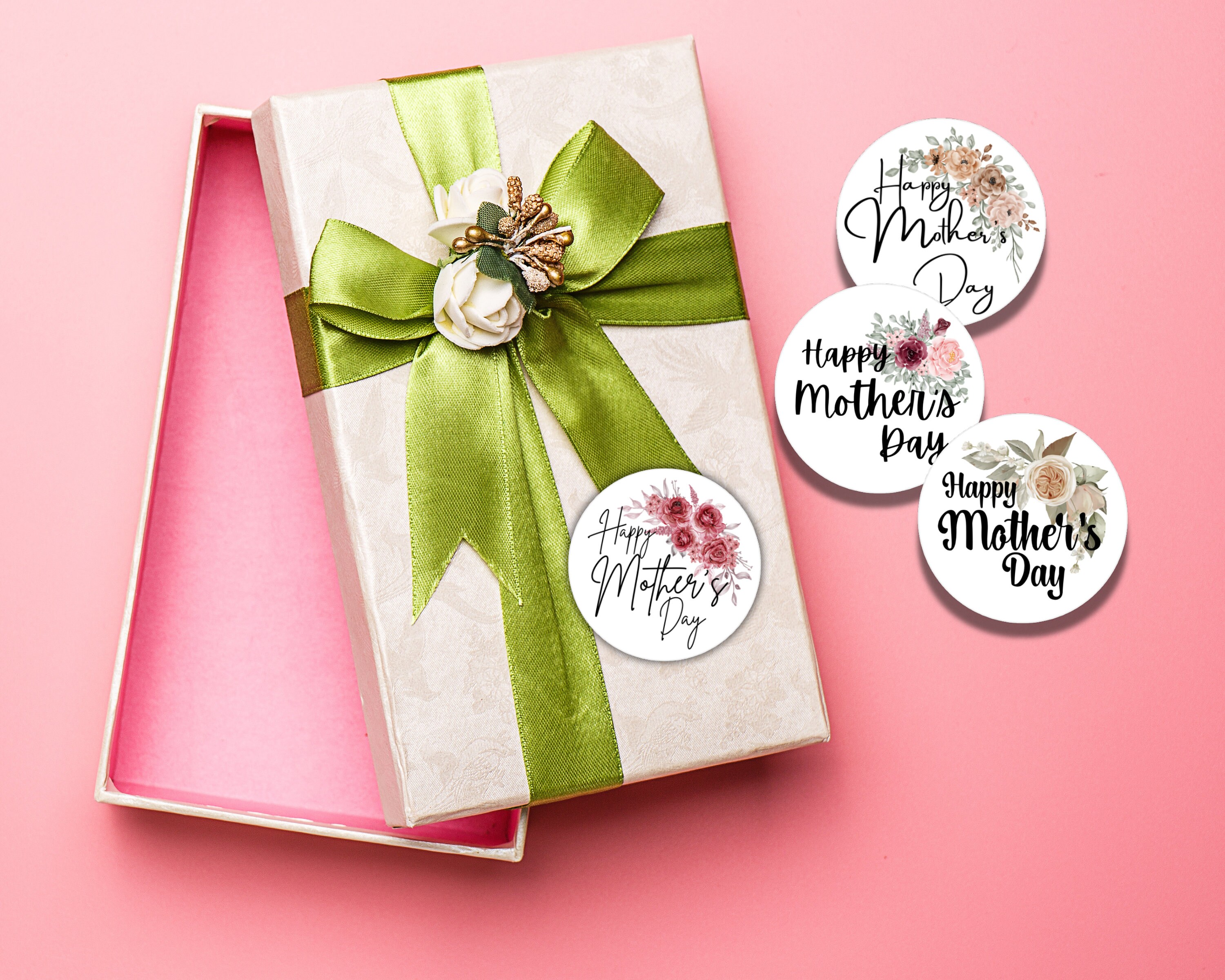 Printable Mother's Day Stickers, Mother's Day Gift Tags, Instant ...