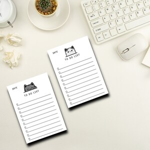 To Do List Notepads 7x10 Notepads Cute to Do List Memo Pad Cute Notepad ...