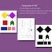 Printable Tangrams/puzzle Activity for Preschool, Kindergarten and ...