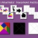 Printable Tangrams/puzzle Activity for Preschool, Kindergarten and ...