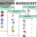 Printable Fraction Worksheets | Basic Fractions | Fraction Math ...