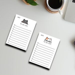 To Do List Notepads 7x10 Notepads Cute to Do List Memo Pad Cute Notepad ...