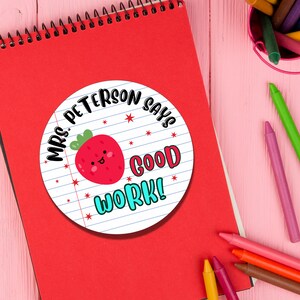 Teacher Reward Stickers Student Reward Stickers Editable Stickers ...