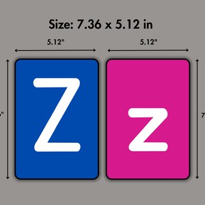 Alphabet Flashcards, Alphabet Uppercase and Lowercase Letters, Alphabet ...