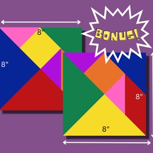 Printable Tangrams/puzzle Activity for Preschool, Kindergarten and ...