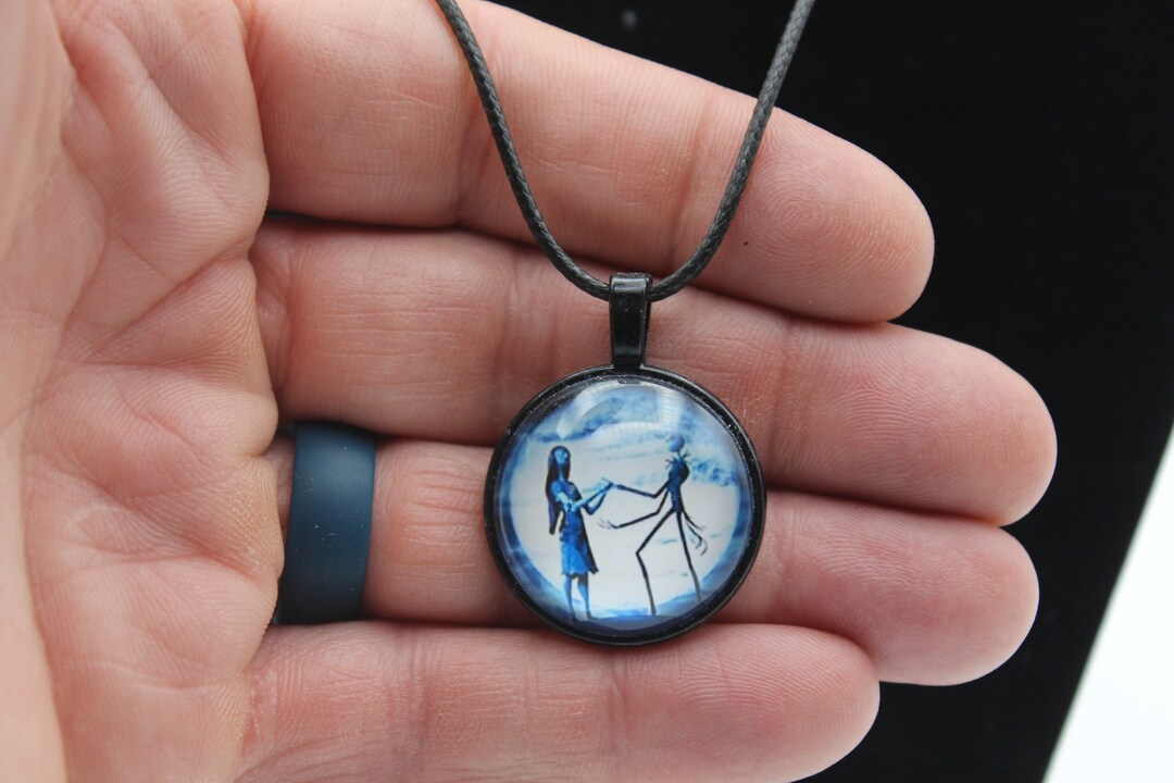 Jack and Sally From Nightmare Before Christmas Neckless - Etsy