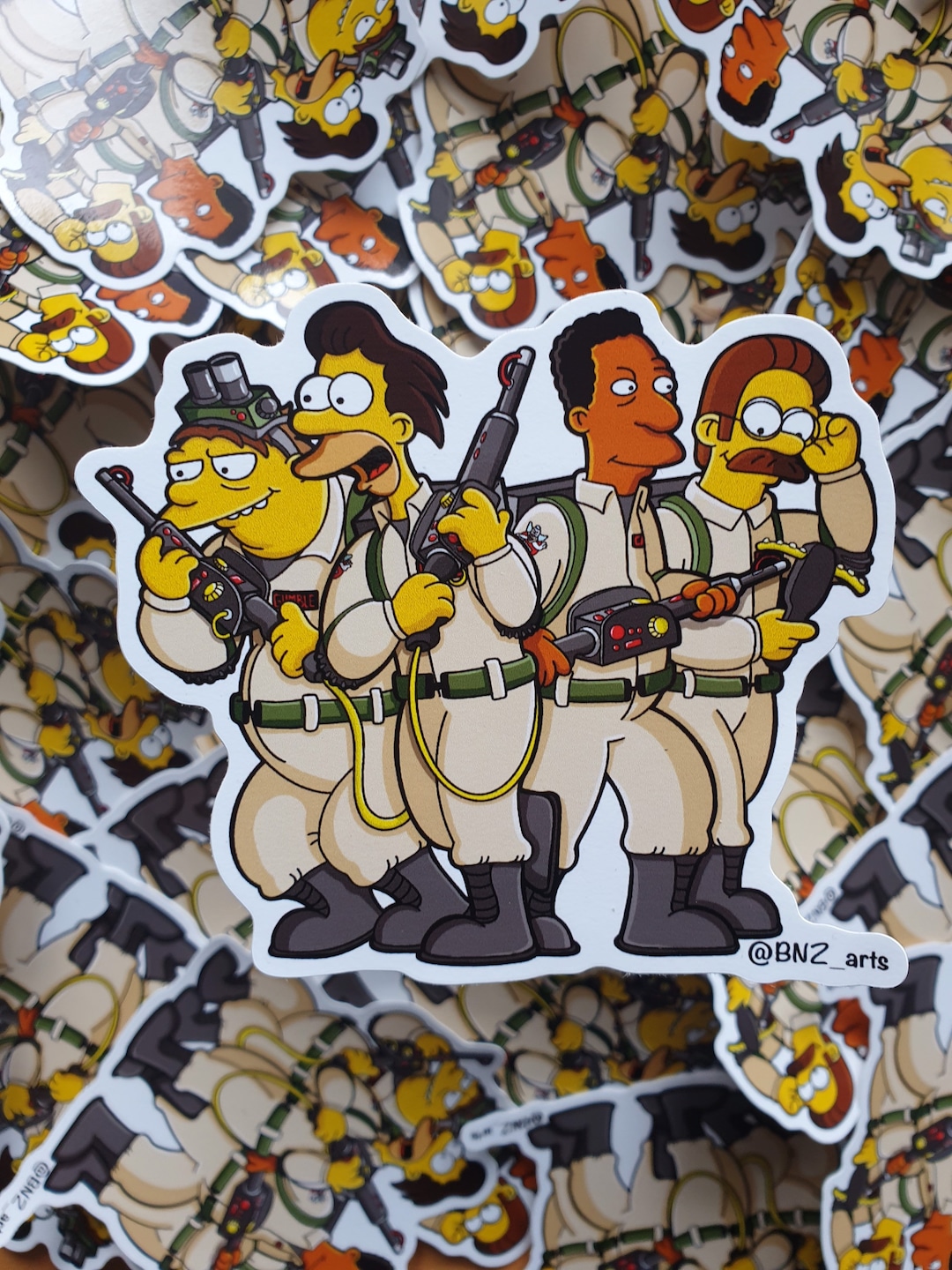 Who You Gonna Call? Ghostbusters - Simpson Style Sticker - Etsy