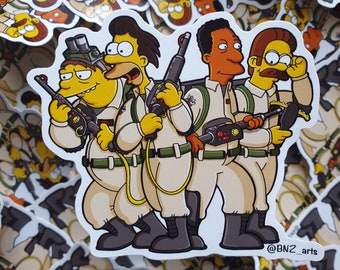 Simpsons Ghostbusters - Etsy