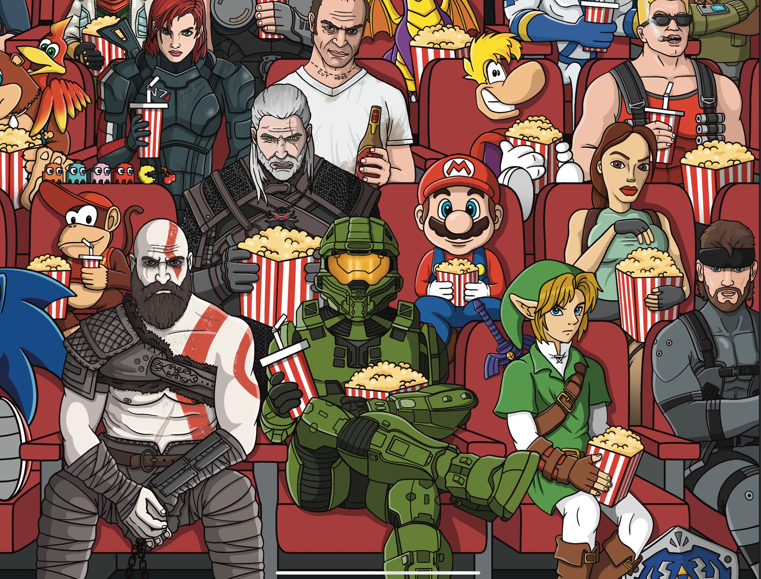 Video Games - A3 Heavyweight Art Print - Etsy