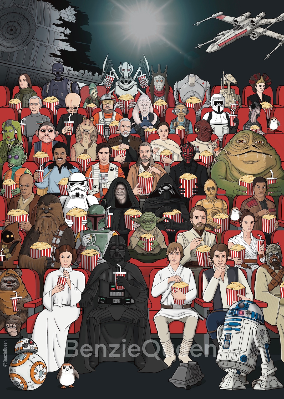 Star Wars - A3 Heavyweight Art Print - Etsy