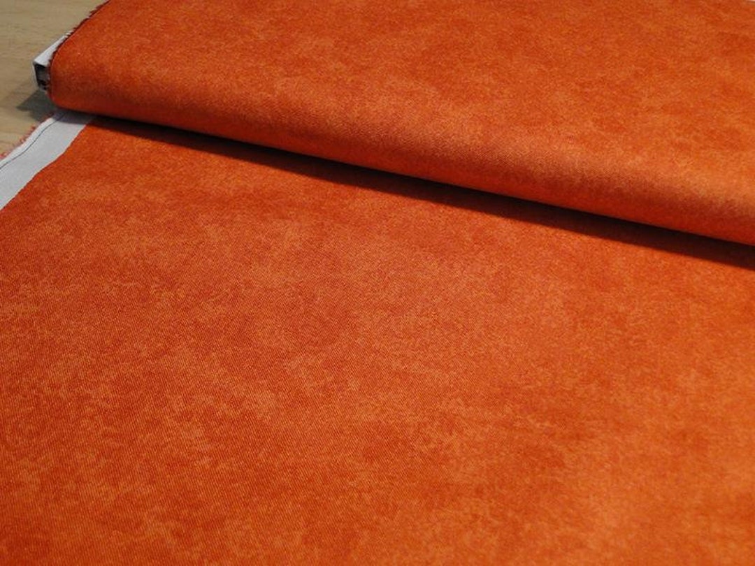 Patchwork Fabric Terra Terracotta by Makower Spraytime Uni - Etsy