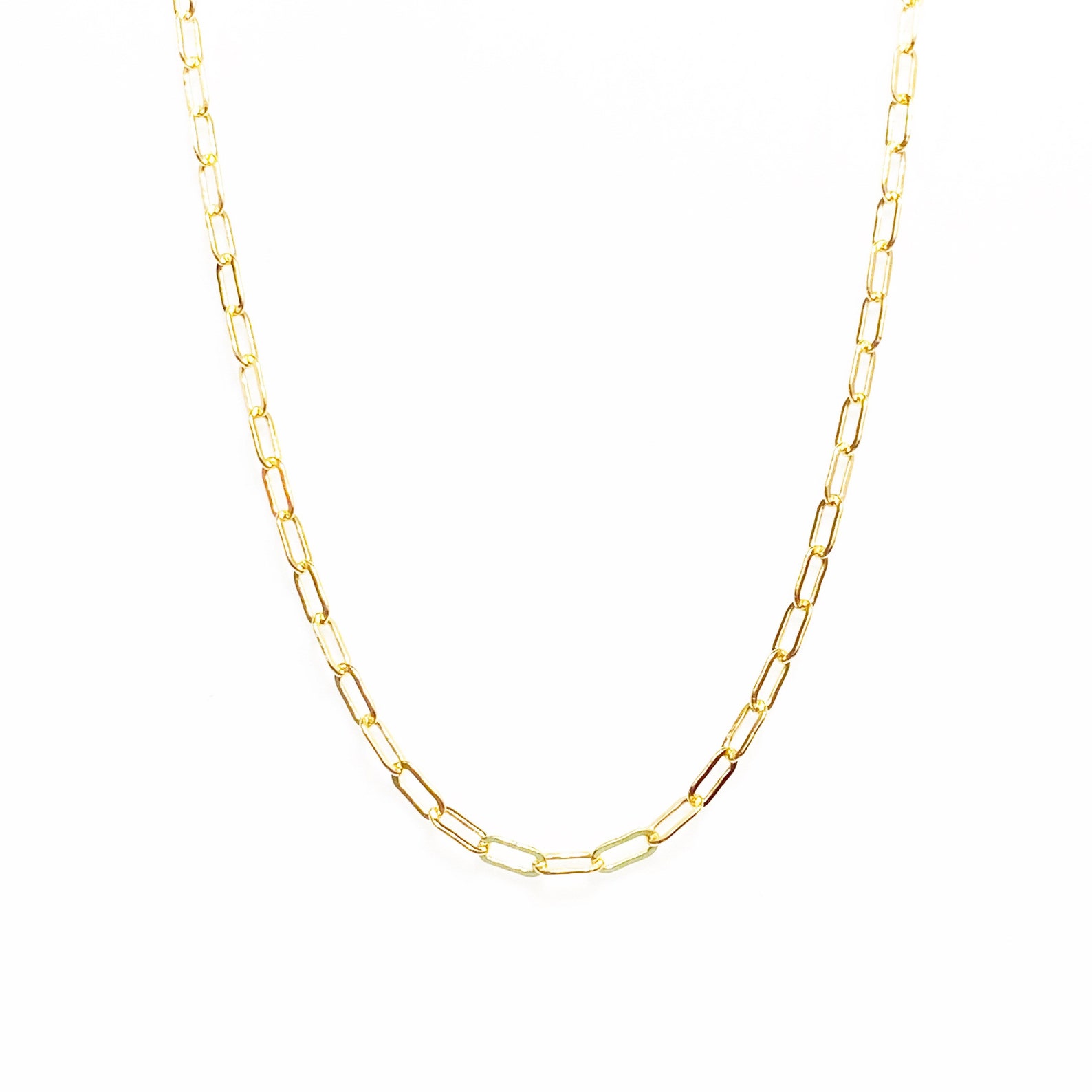 Fine and Bold Staple Chains and Bracelets 14K Gold-filled - Etsy