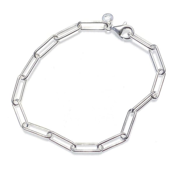 Chunky Paperclip Bracelet - Etsy