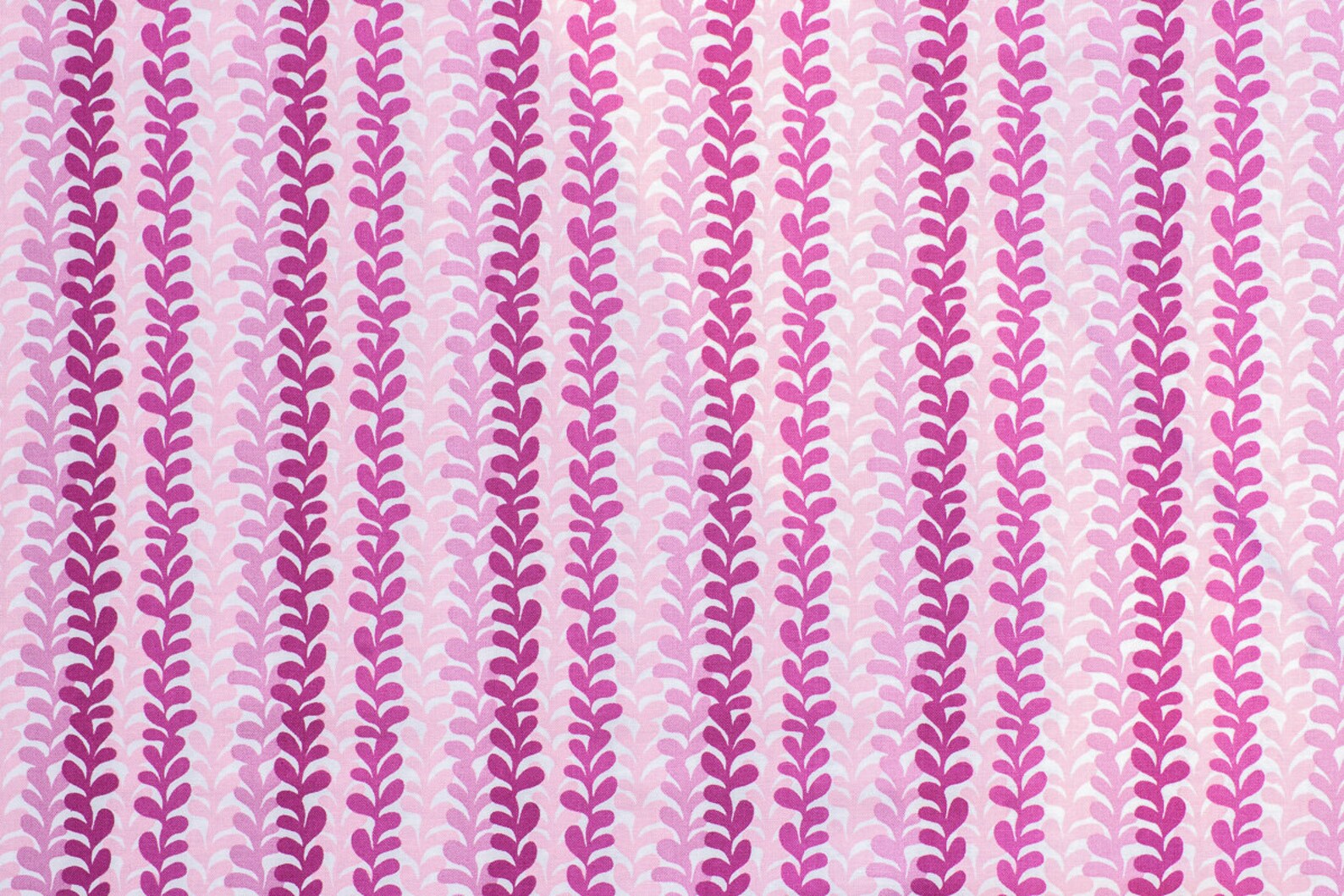 Fabric Country House Style Purple Stripes With Tendril Pattern - Etsy