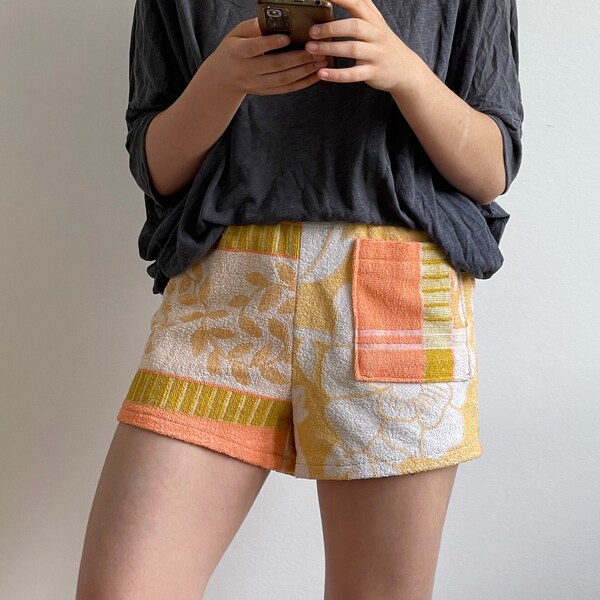 Terry Cloth Shorts - Etsy