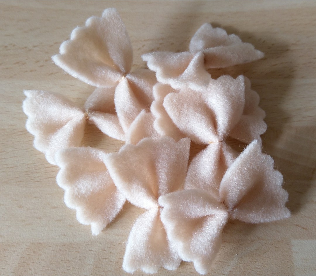 Felt Play Food - Pasta Bows - Etsy UK