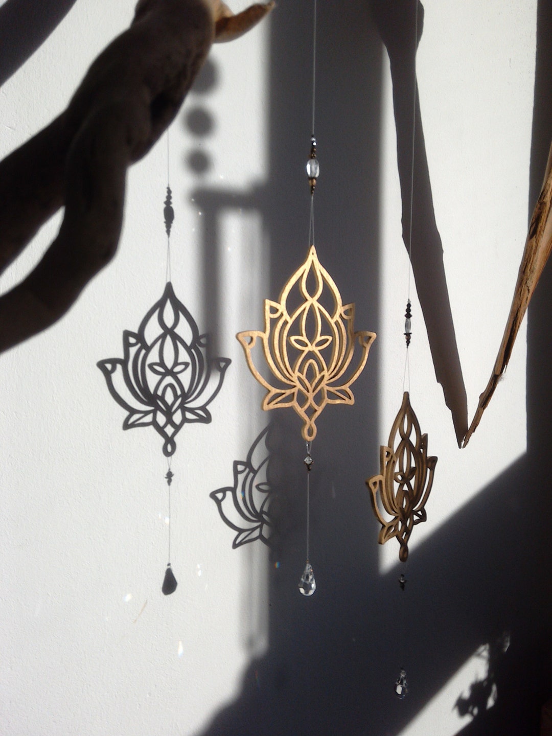 Wind Chime Rock Crystal Window Decoration Glass Prism - Etsy