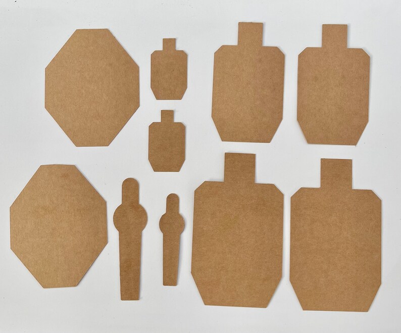 USPSA Training Target Kit for Dry Fire Shooting Practice With Free ...