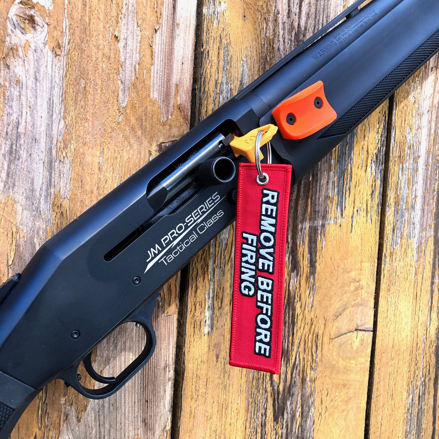 Remove Before Firing Keychain: Embroidered Chamber Flag - Etsy