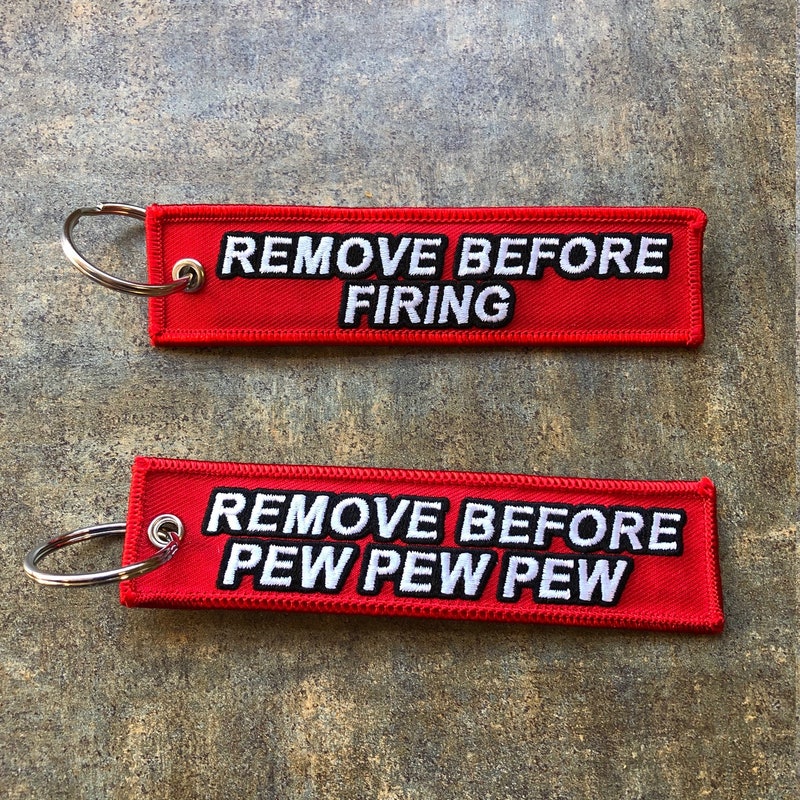 Firearms Keychain - Etsy