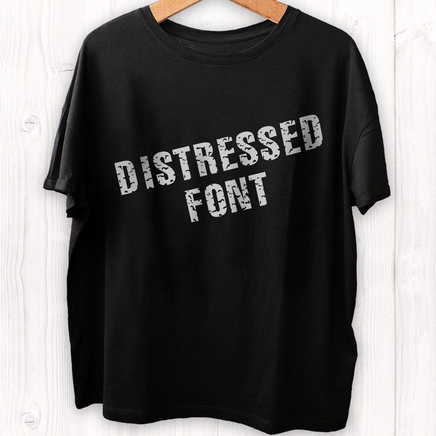 Distressed font SVG Distressed letters SVG Distressed font | Etsy