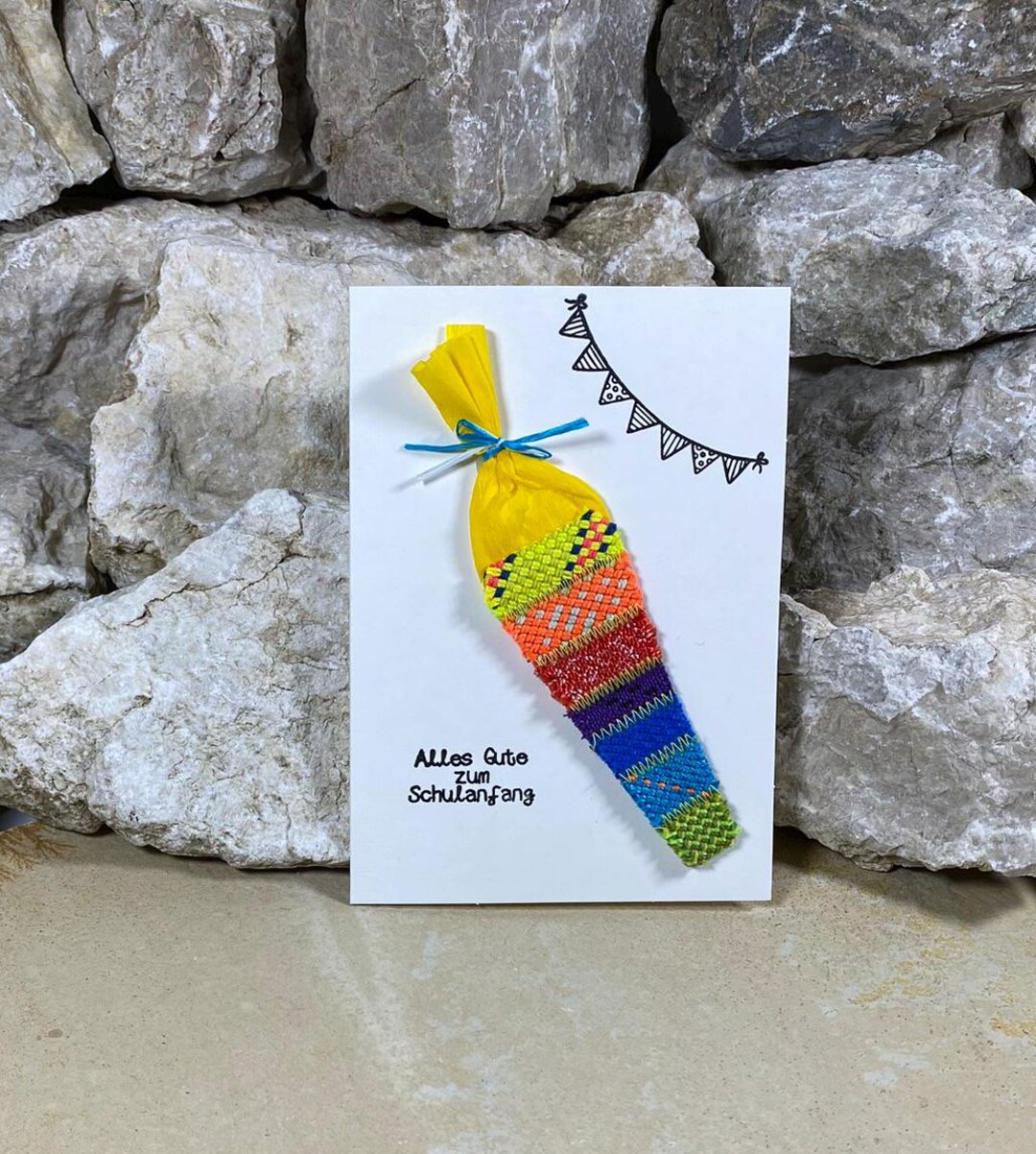 Greeting Card / Congratulations Card for School Enrollment or the Start ...