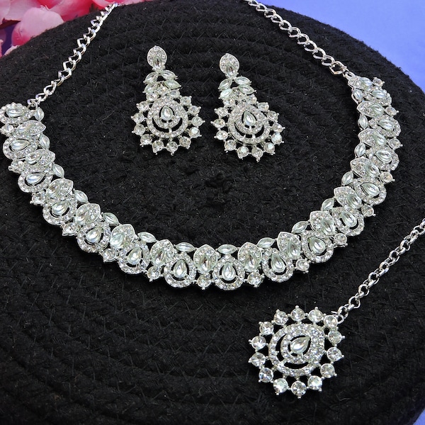 Silver Color Jewelry - Etsy