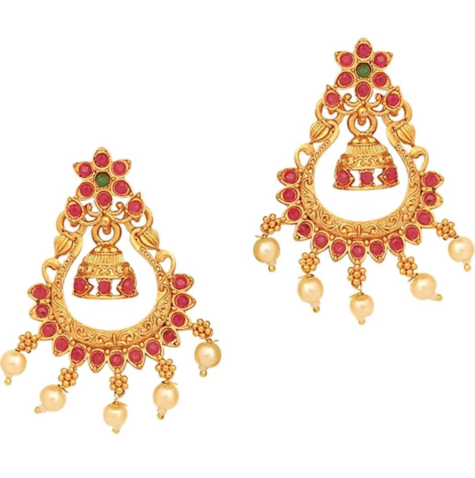 Ethnic Indian Traditional Jewelry Gold Plated Wedding Jewelry | Etsy