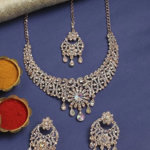 Bollywood Necklace - Etsy UK