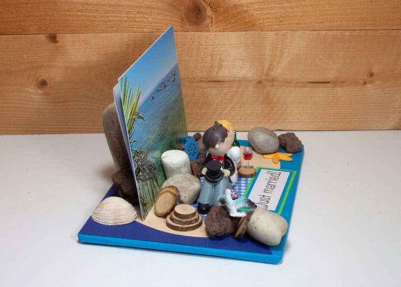 Hochzeit Strand Geldgeschenk Flitterwochen Gutschein Insel Karibik ...