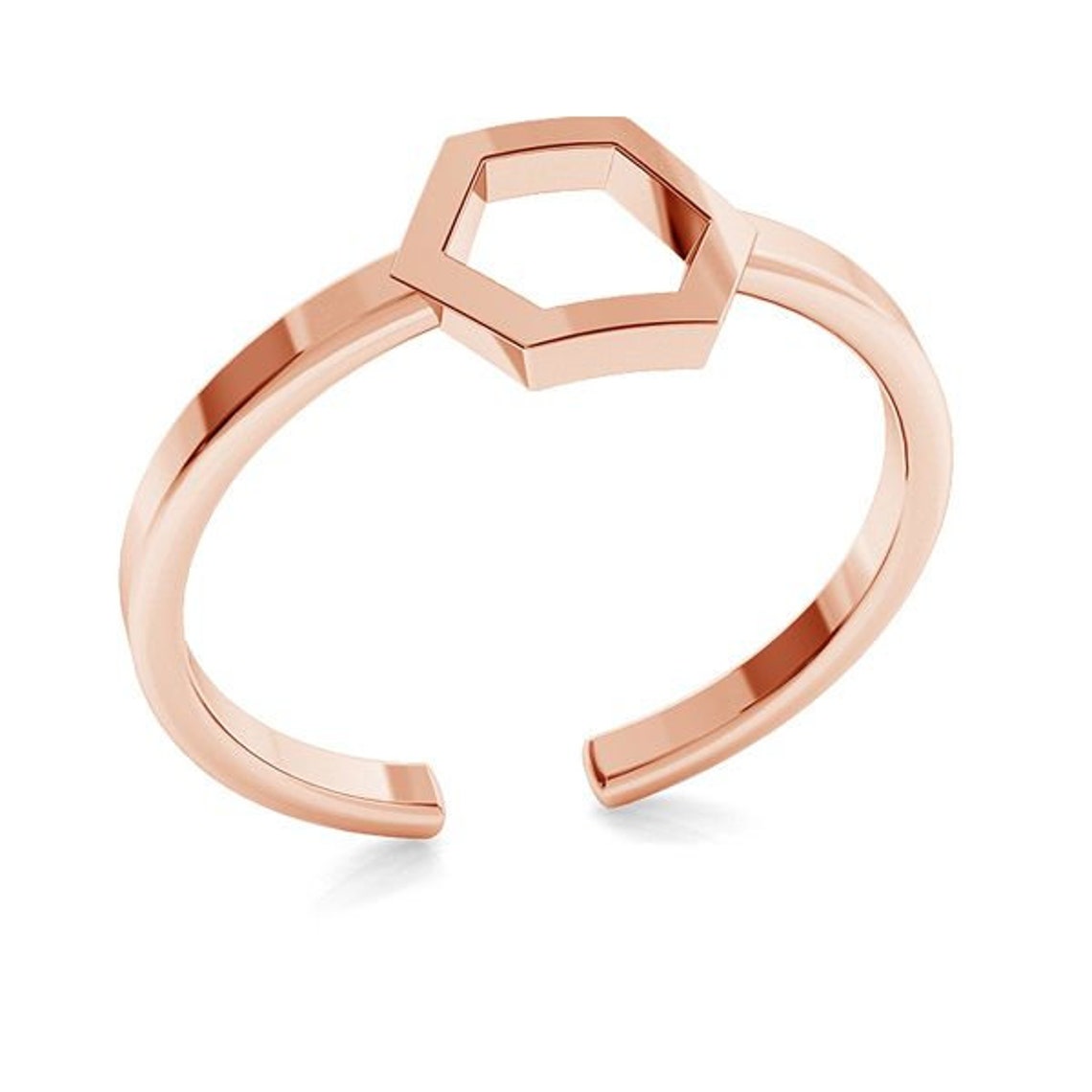 Ring HEXAGON - Etsy