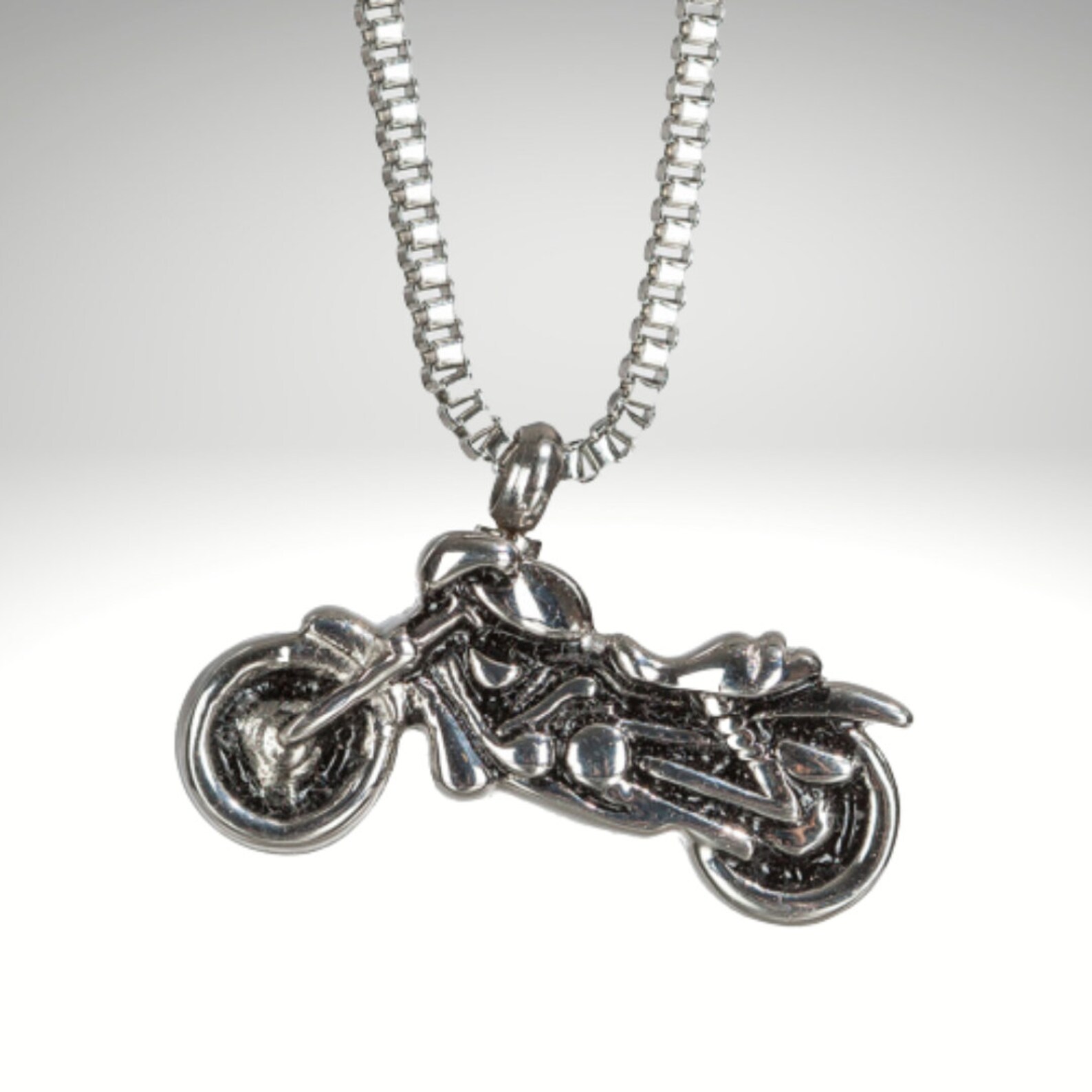 Motorcycle Cremation Pendant Urn for Ashes Necklace Memorial - Etsy