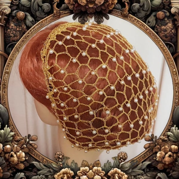 Pearl Hair Net - Etsy